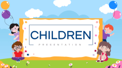 Free Children Background Presentation Theme for Google Slides and ...