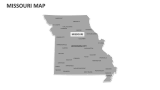 Missouri Map for Google Slides and PowerPoint - PPT Slides