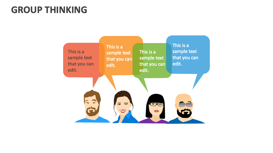 Group Thinking Template for PowerPoint and Google Slides - PPT Slides