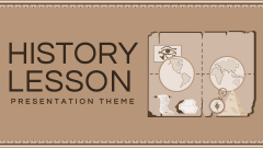Free - History Lesson Presentation Theme for Google Slides and ...