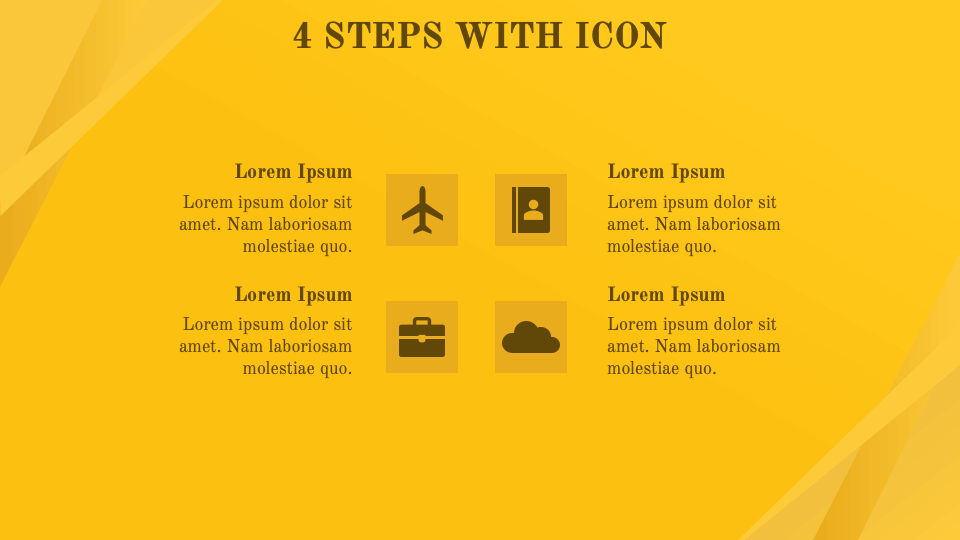 Yellow Presentation Background Theme for PowerPoint and Google Slides ...