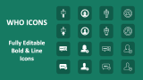 Who Icons for Google Slides and PowerPoint