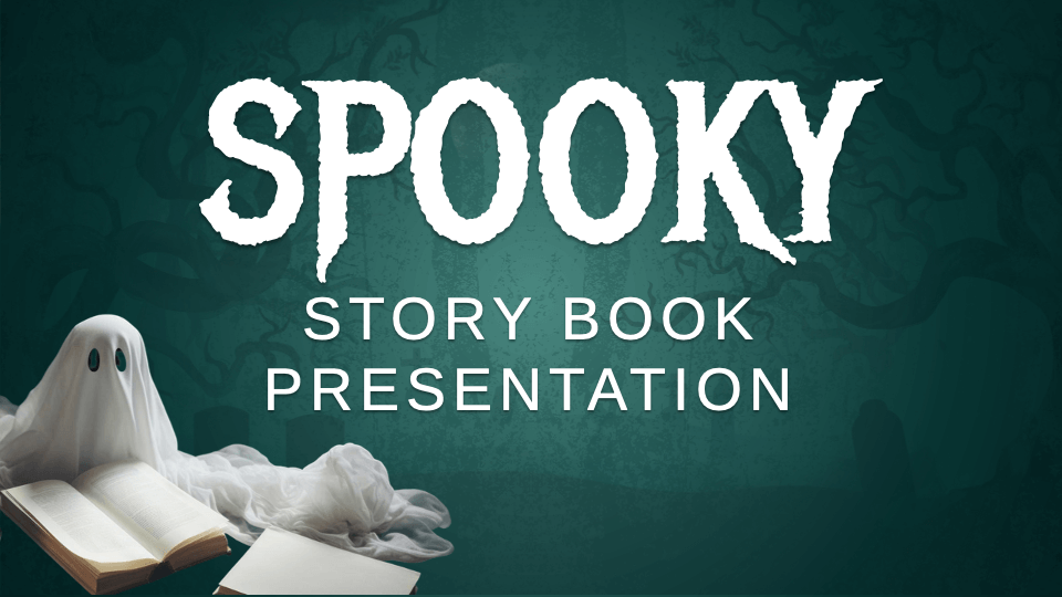 Free - Spooky Story Book Presentation Template for Google Slides and ...