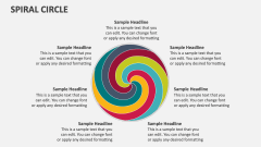 Spiral Circle PowerPoint and Google Slides Template - PPT Slides