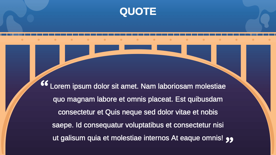 Bridge Presentation Theme for PowerPoint and Google Slides - PPT Slides