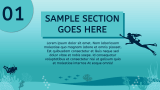 Free Diving Presentation Theme for Google Slides and PowerPoint
