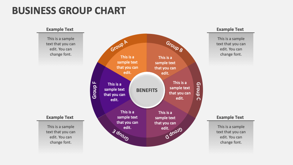 Business Group Chart Template for PowerPoint and Google Slides - PPT Slides