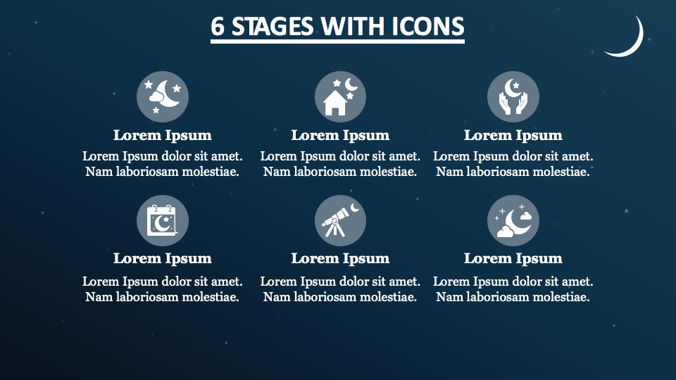 Free Moon and Stars Presentation Theme for PowerPoint and Google Slides ...