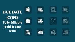Due Date Icons for Google Slides and PowerPoint