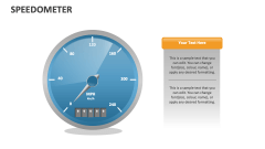 Speedometer Template for PowerPoint and Google Slides - PPT Slides