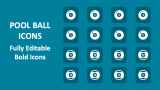 Pool Ball Icons for Google Slides and PowerPoint