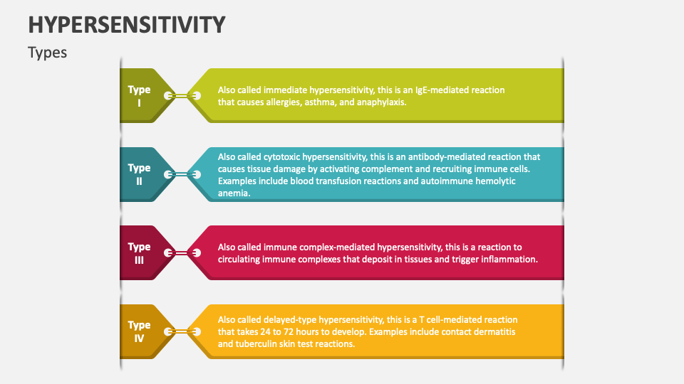 Hypersensitivity PowerPoint and Google Slides Template - PPT Slides