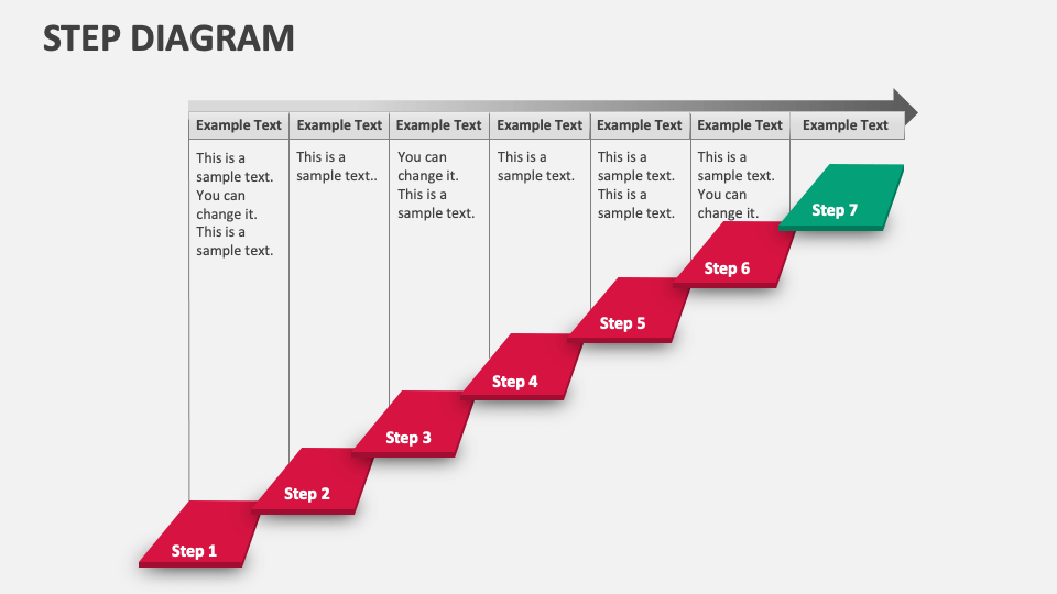 Step Diagram Template for PowerPoint and Google Slides - PPT Slides