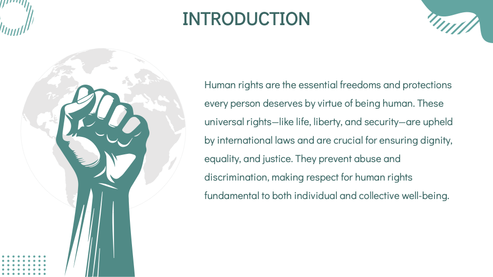 Human Rights Workshop Template for Google Slides and PowerPoint - PPT ...