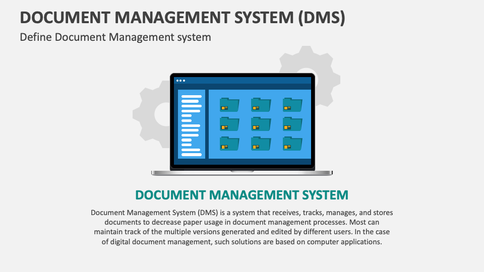 Document Management System (DMS) PowerPoint and Google Slides Template ...