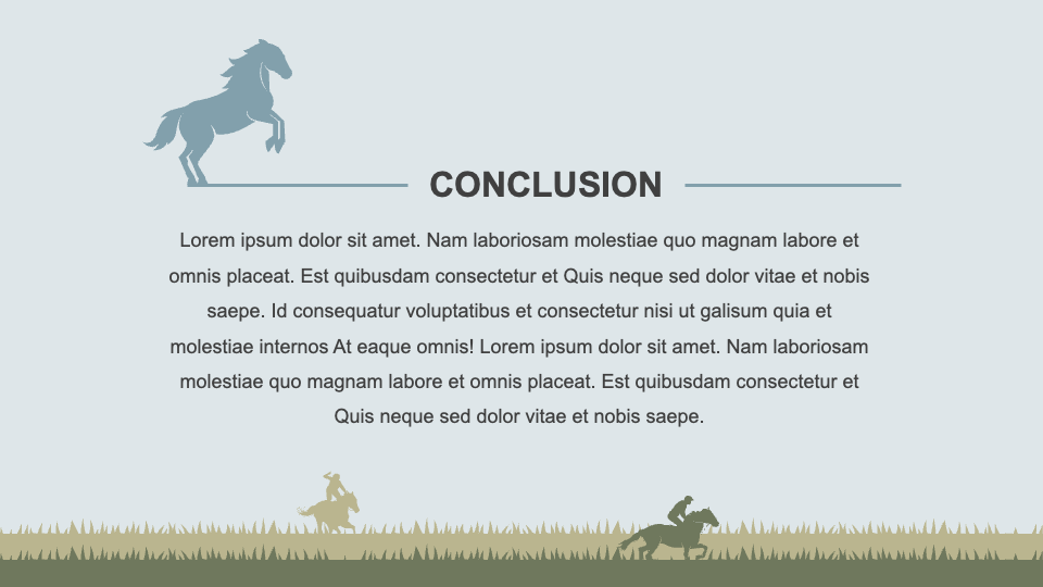 Horse Racing Pitch Deck for PowerPoint and Google Slides - PPT Slides