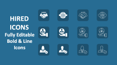 Hired Icons for Google Slides and PowerPoint