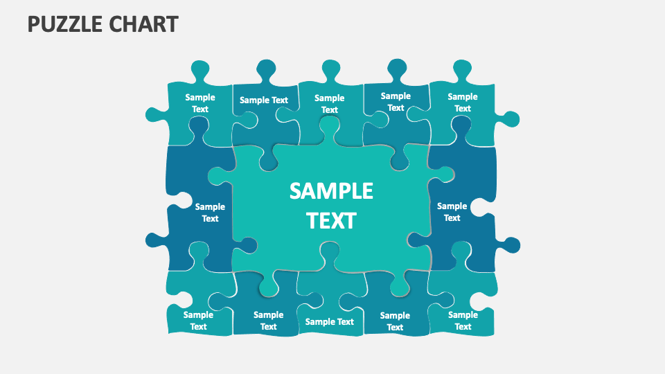 Puzzle Chart Template for PowerPoint and Google Slides - PPT Slides