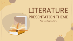 Free Literature Presentation Theme for Google Slides and PowerPoint