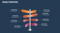 Road Pointers Template for PowerPoint and Google Slides - PPT Slides