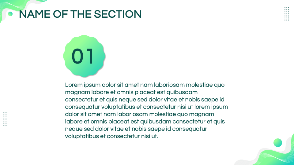 Free Neon Wave Background Presentation for Google Slides and PowerPoint