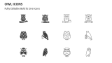 Owl Icons for PowerPoint and Google Slides - PPT Slides