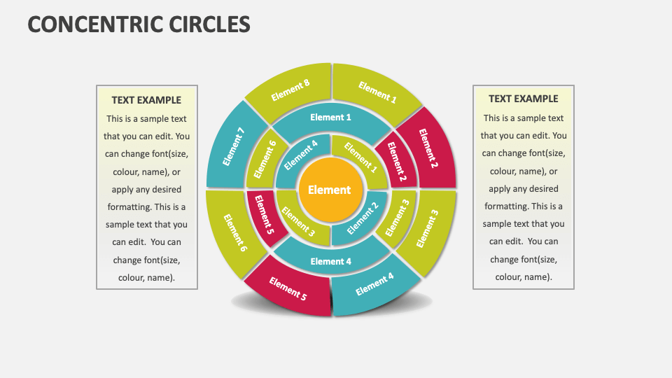 Concentric Circles Template for PowerPoint and Google Slides - PPT Slides