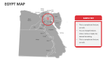 Egypt Map for Google Slides and PowerPoint - PPT Slides