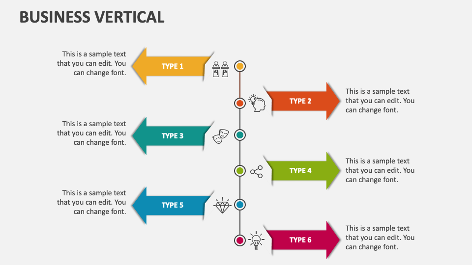Business Vertical PowerPoint and Google Slides Template - PPT Slides