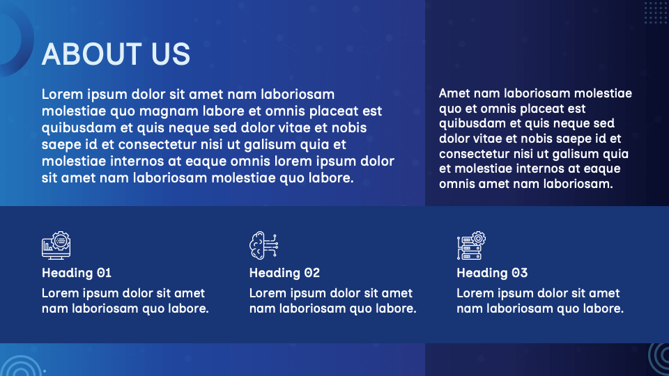 Networking Presentation Theme for Google Slides and PowerPoint