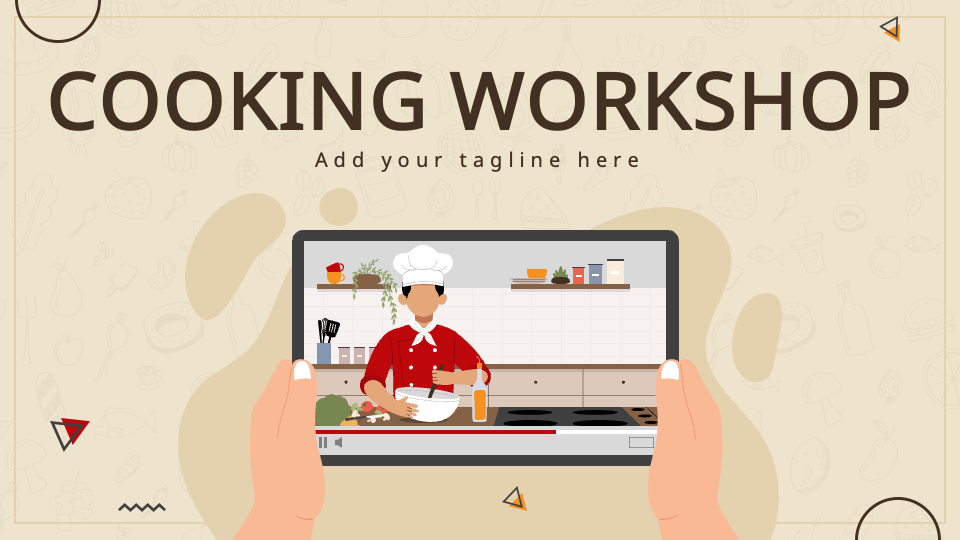 Free Cooking Workshop Presentation for Google Slides and PowerPoint