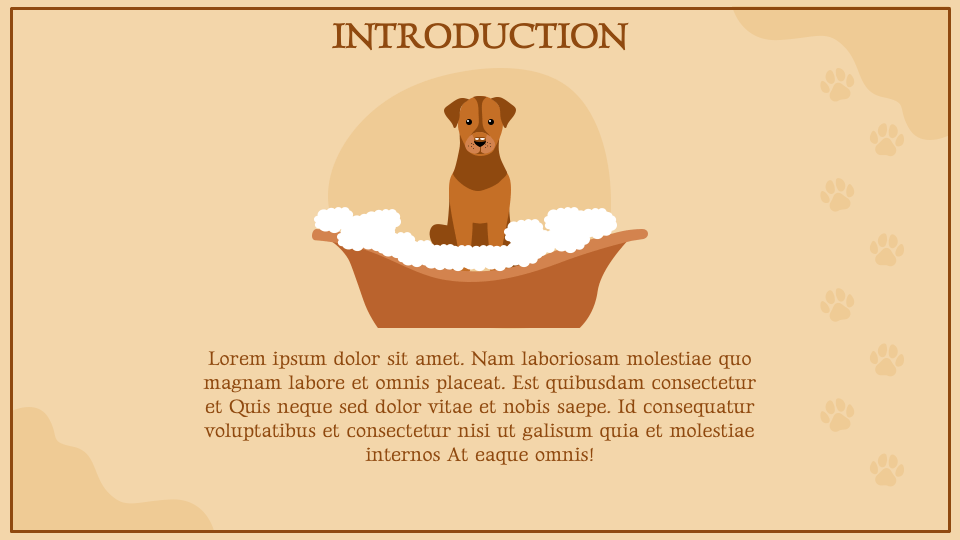 Dog Presentation Theme for PowerPoint and Google Slides - PPT Slides