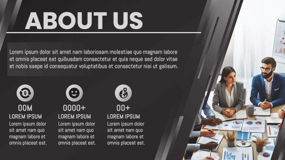 Free About Us Template for Google Slides and PowerPoint - PPT Slides