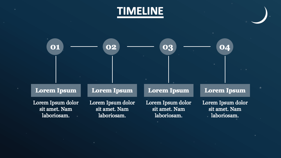 Free Moon and Stars Presentation Theme for PowerPoint and Google Slides ...