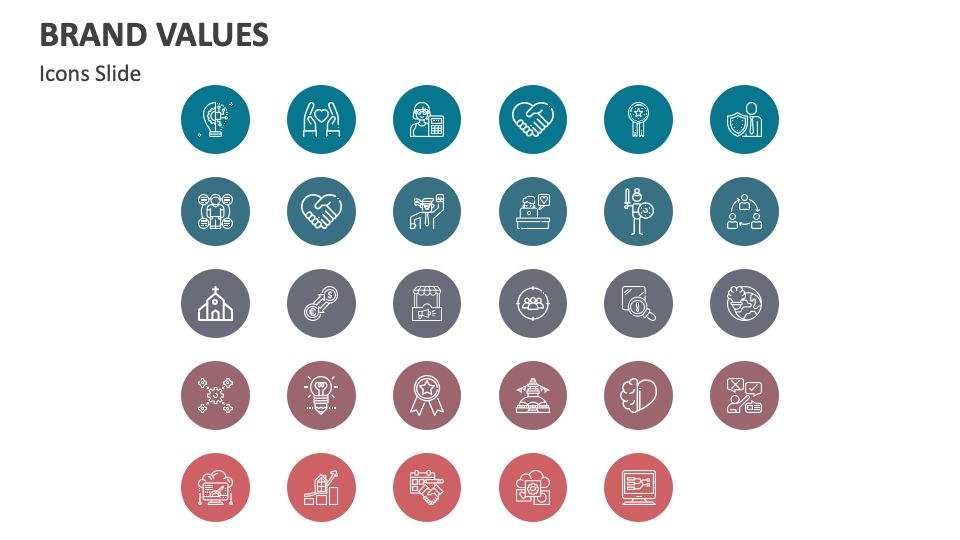 Brand Values PowerPoint and Google Slides Template - PPT Slides