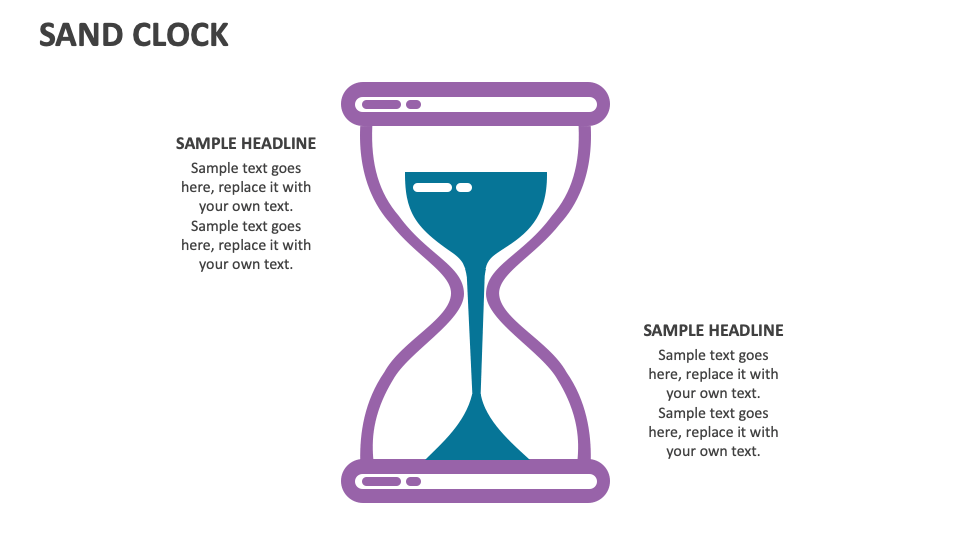 Sand Clock PowerPoint and Google Slides Template - PPT Slides