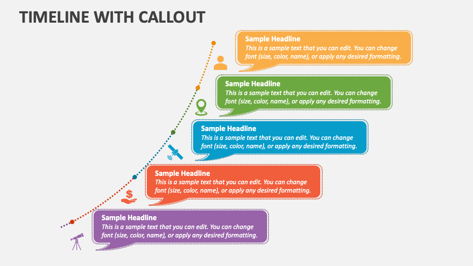 Timeline with Callout PowerPoint and Google Slides Template - PPT Slides