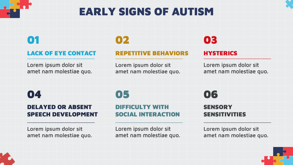 Free Autism Presentation Theme for Google Slides and PowerPoint