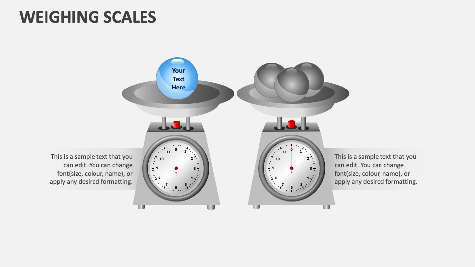 Weighing Scales Template for PowerPoint and Google Slides - PPT Slides