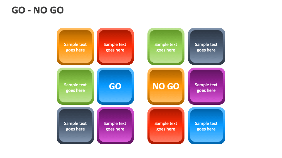 Go - No Go PowerPoint and Google Slides Template - PPT Slides