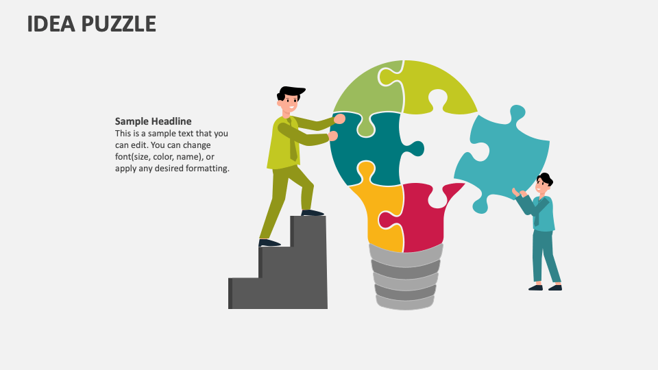 Idea Puzzle Template for PowerPoint and Google Slides - PPT Slides