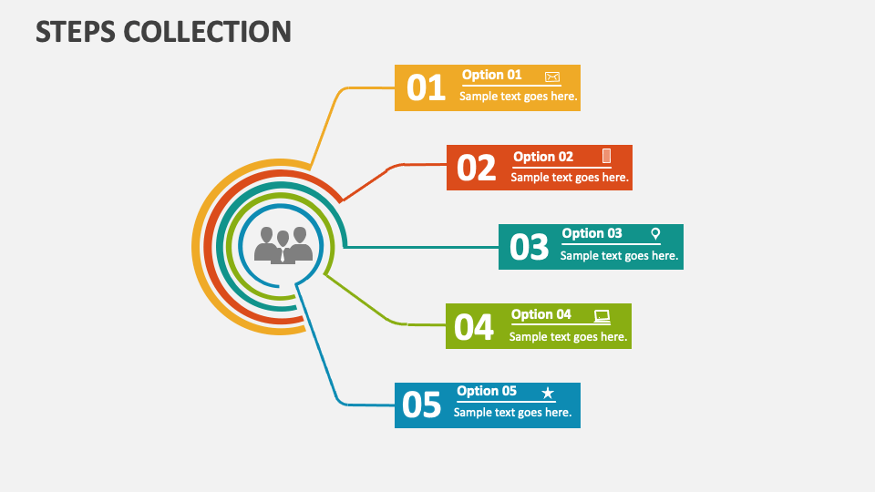 Steps Collection Template for PowerPoint and Google Slides - PPT Slides