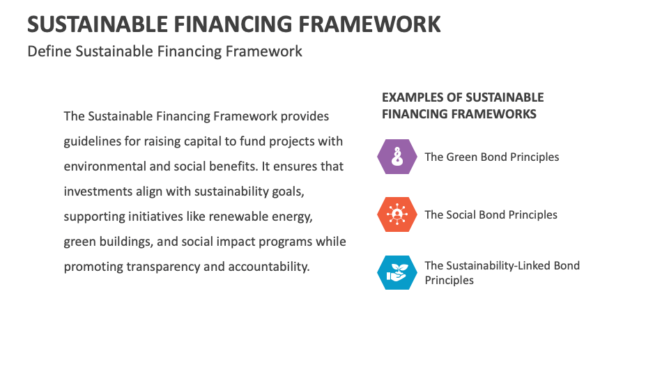 Sustainable Financing Framework Template for Google Slides and ...