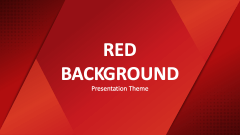 Red Background Presentation Theme for PowerPoint and Google Slides ...