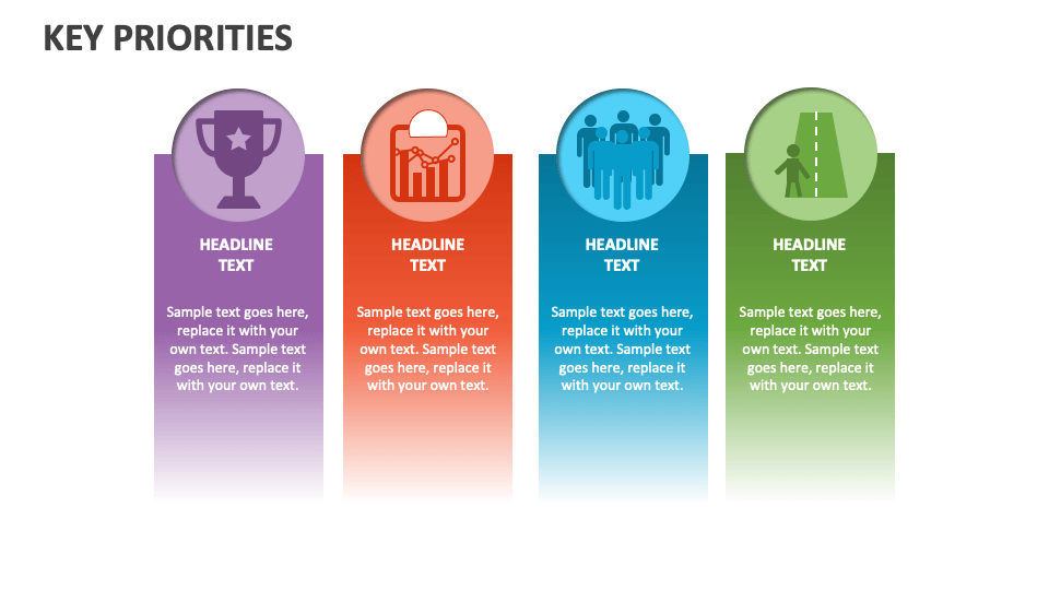 Key Priorities Template for PowerPoint and Google Slides - PPT Slides