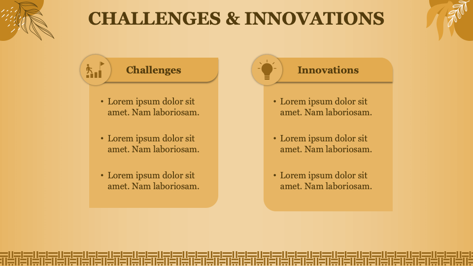 Weave Pattern Presentation Theme for PowerPoint and Google Slides - PPT ...