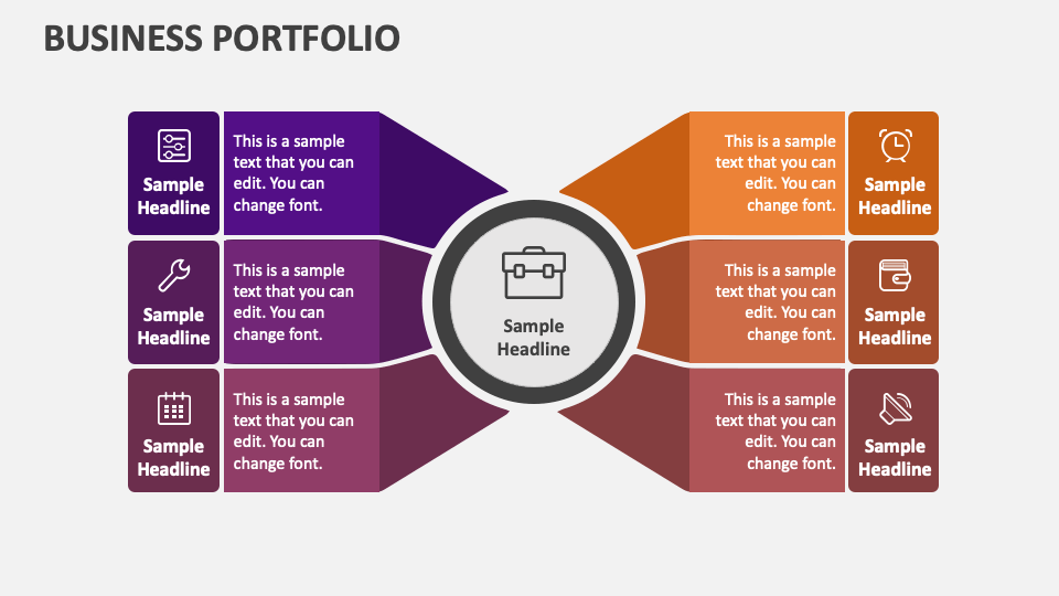 Business Portfolio PowerPoint and Google Slides Template - PPT Slides