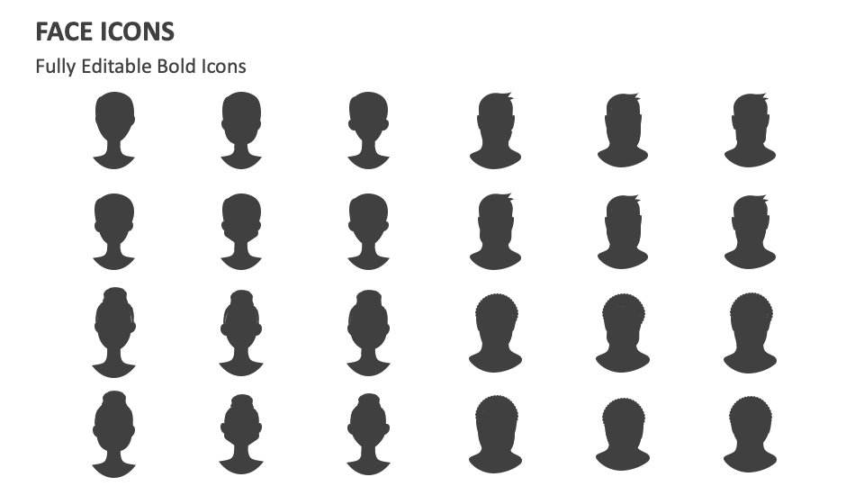 Face Icons for Google Slides and PowerPoint