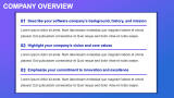Software Company Profile PowerPoint and Google Slides Template - PPT Slides