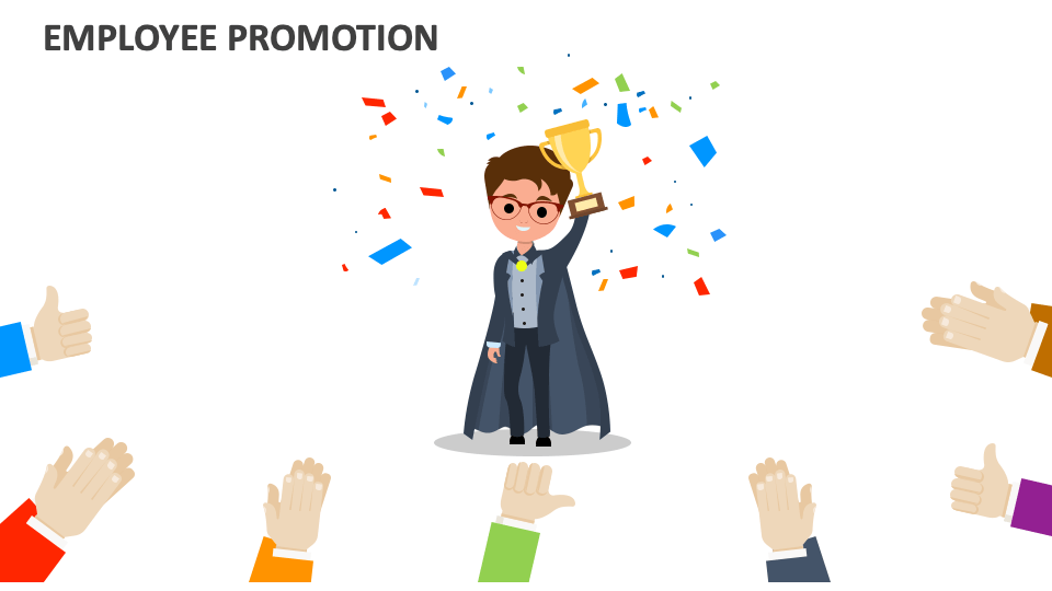 Employee Promotion PowerPoint and Google Slides Template - PPT Slides